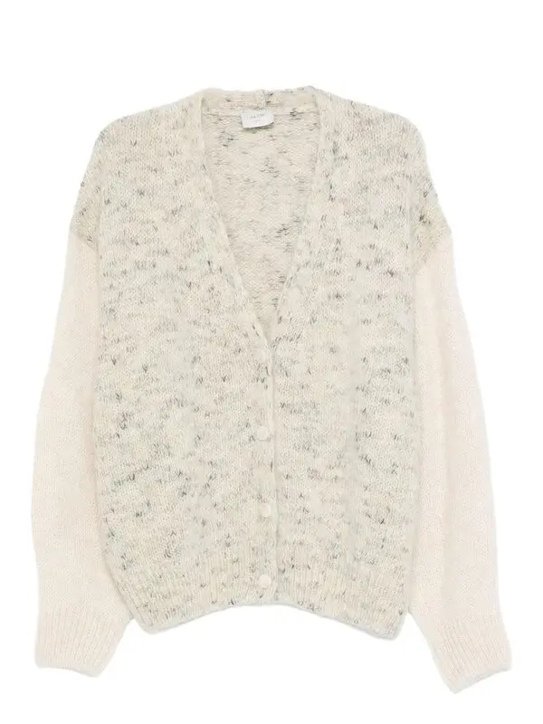 ALYSI Wool Cardigan - White