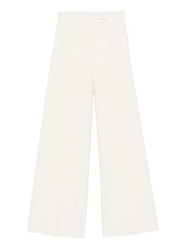 Max Mara Wide-leg Trousers - White