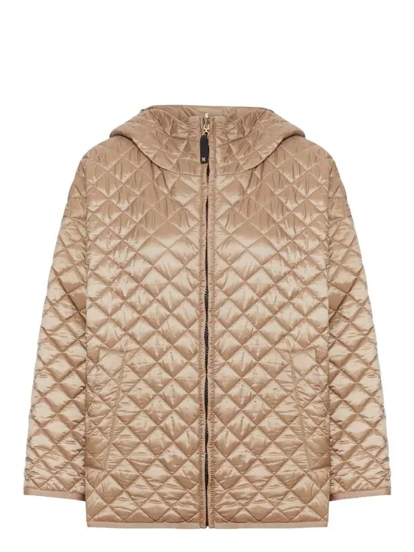 Max Mara Quilted Jacket - Brown