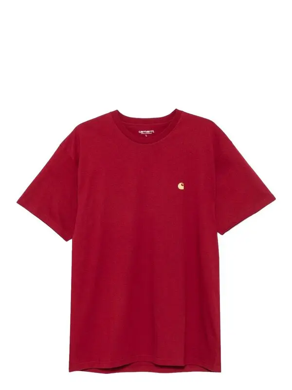 Carhartt Work In Progress T-shirt With Logo - Red