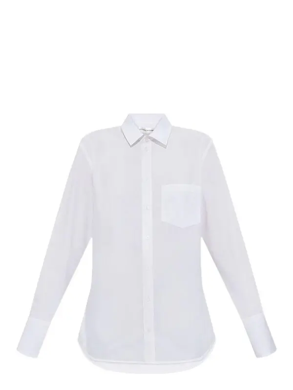 Victoria Beckham Organic Cotton Shirt - White