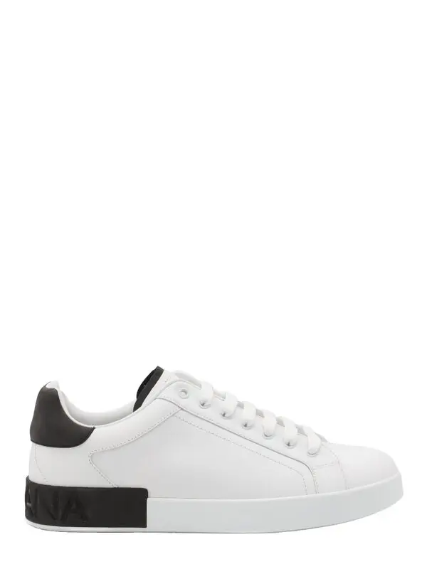 Dolce & Gabbana Leather Sneaker - White