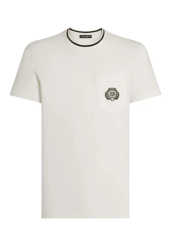 Dolce & Gabbana T-shirt With Logo - White