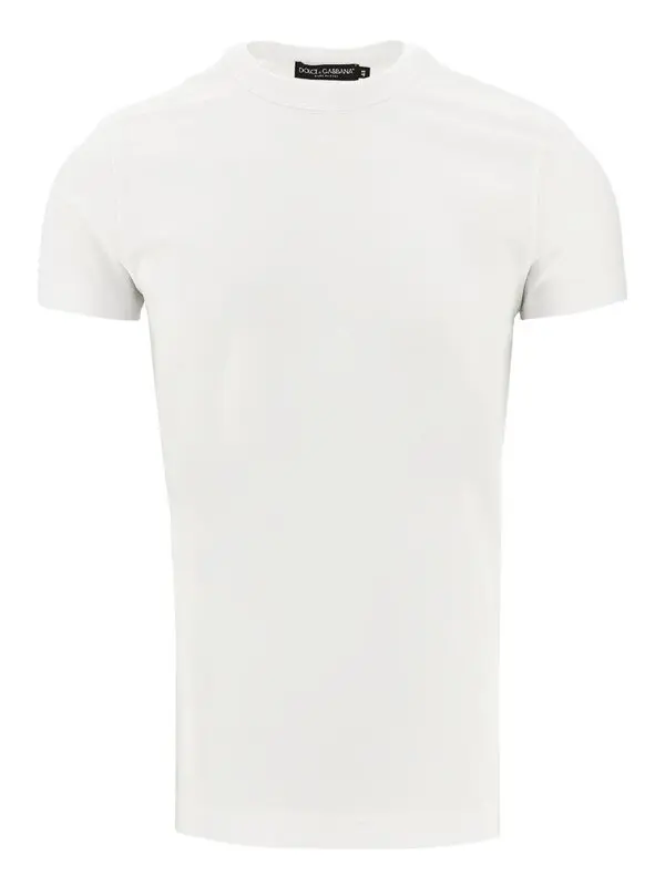 Dolce & Gabbana Crew Neck T-shirt - White