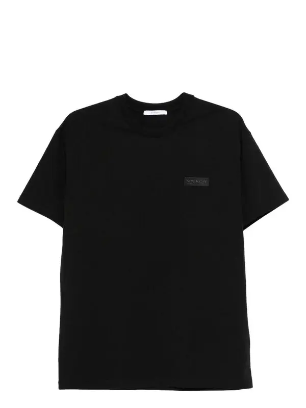 Givenchy Cotton T-shirt With Logo - Black
