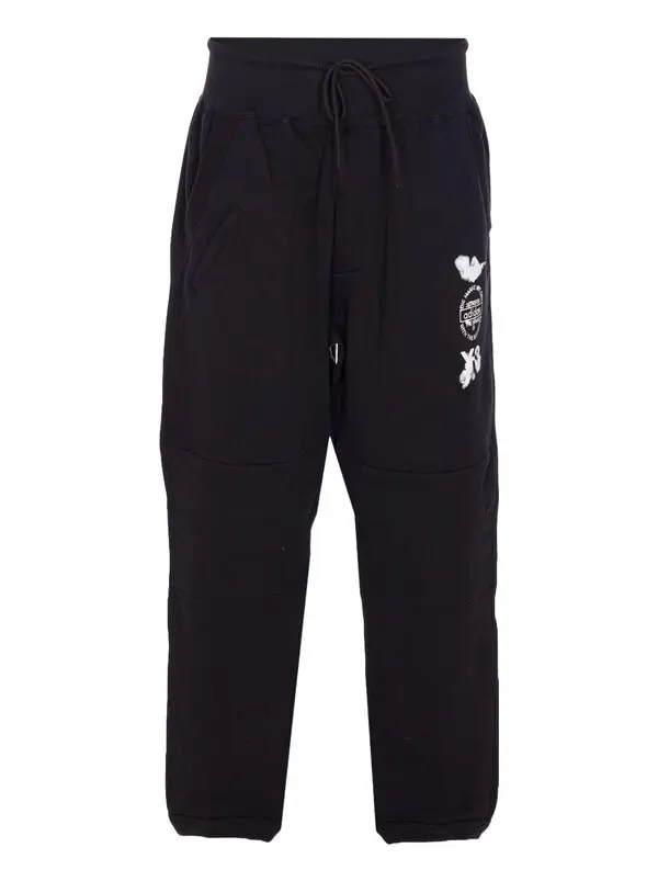 Y3 Jogger With Logo - Black