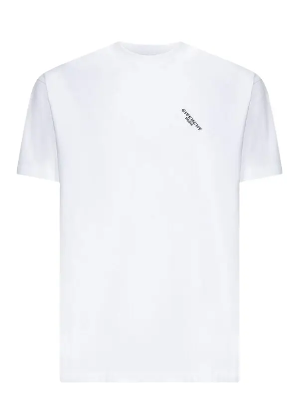 Givenchy Logo Cotton T-shirt - White