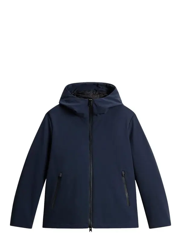 Woolrich Logo Jacket - Blue