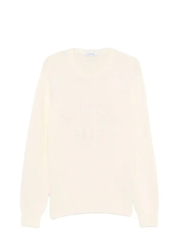 Givenchy Cotton Sweatshirt - Beige