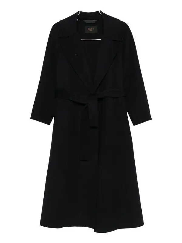 PALTO' Paola Wool Coat - Black