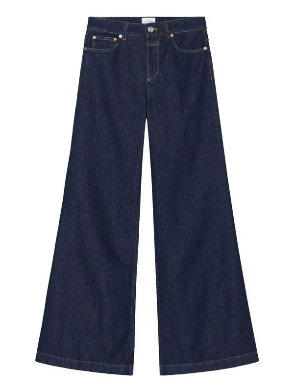 Closed Wide-leg Denim Jeans - Blue