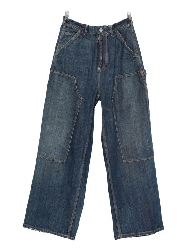 MAISON MARGIELA Denim Cotton Jeans - Blue