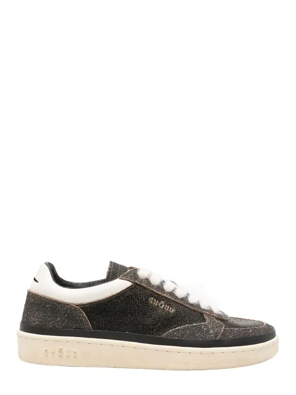 GHOUD VENICE Pads Brushed Low Sneakers - Black