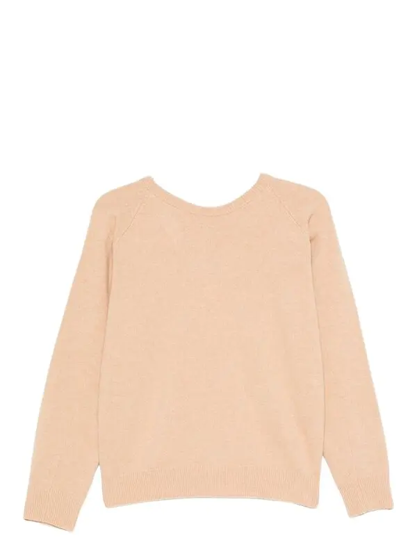 MAISON MARGIELA Wool Crewneck Sweater - Beige