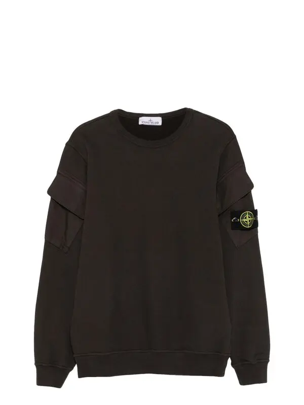 Stone Island Cotton Sweatshirt - Grey