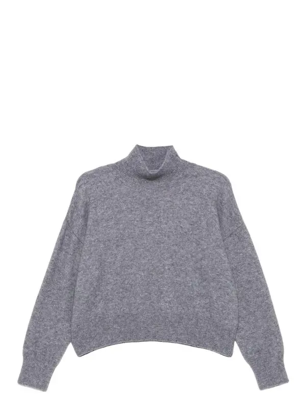 MRZ Cashmere And Silk Jumper - Grey