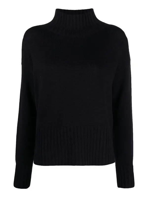 DRUMOHR High Neck Sweater - Blue