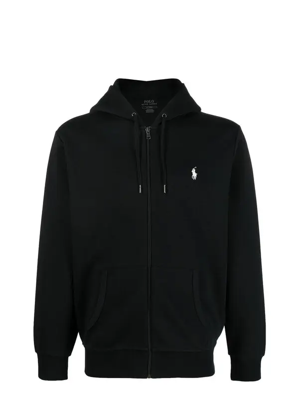 Ralph Lauren Polo Pony Logo Hoodie - Black