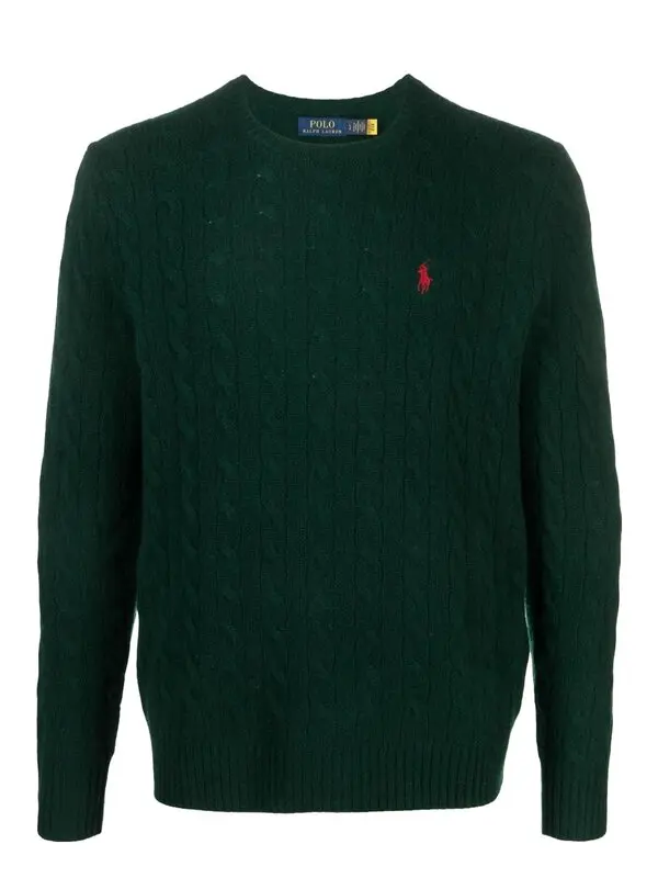Polo Ralph Lauren Logo Sweater - Green