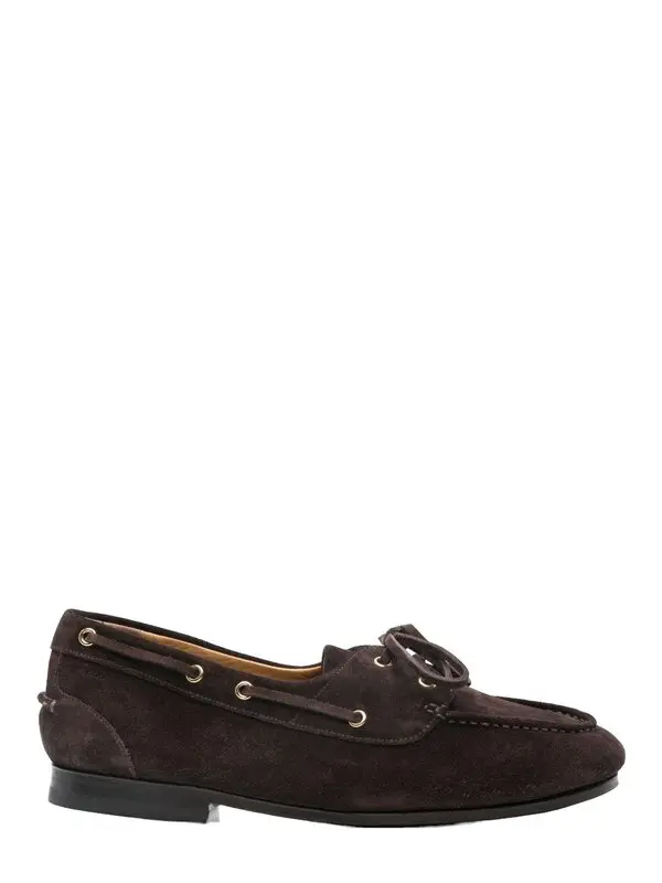 Bally Moccasins In Leather - Brown