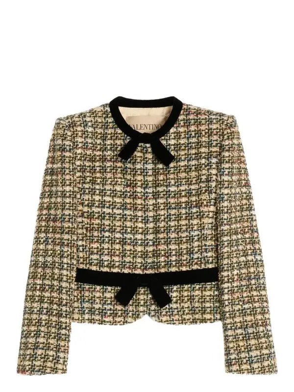 Valentino Garavani Wool Tweed Jacket - Multi