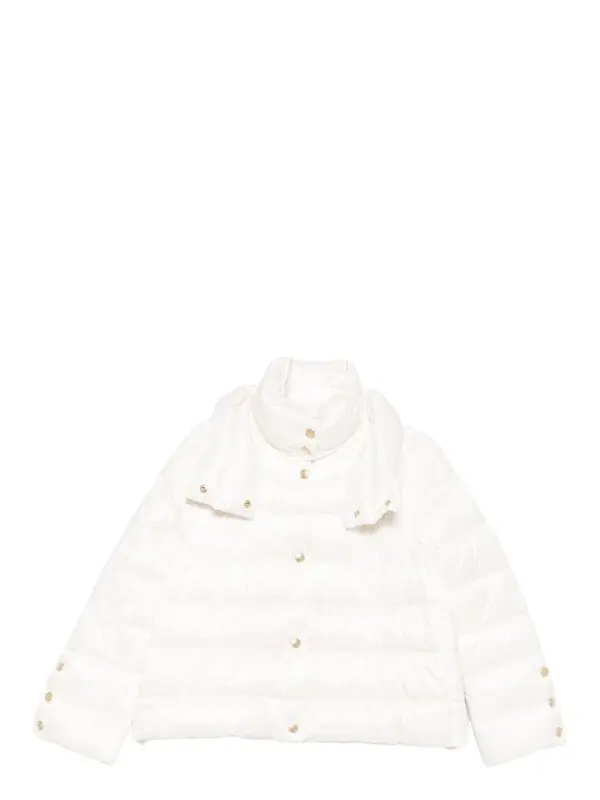 Ermanno Scervino Short Down Jacket - Beige