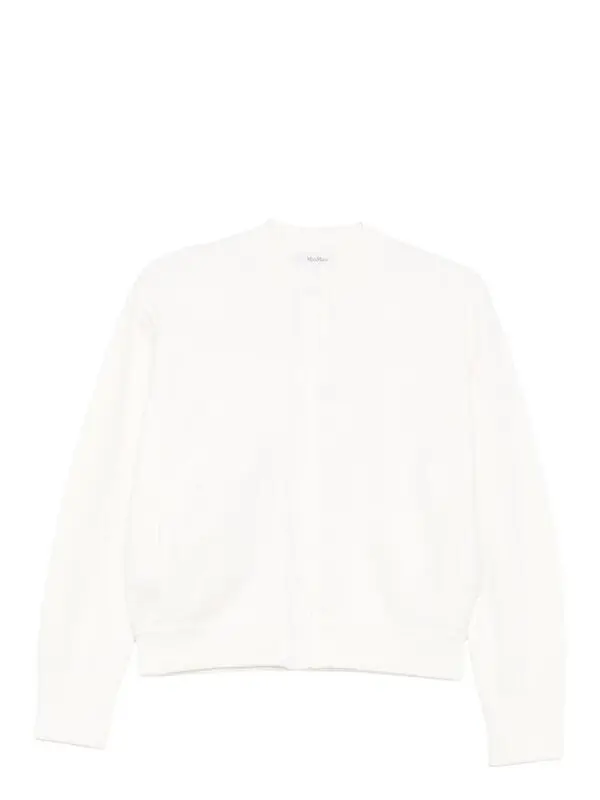 Max Mara Wool Cardigan - White