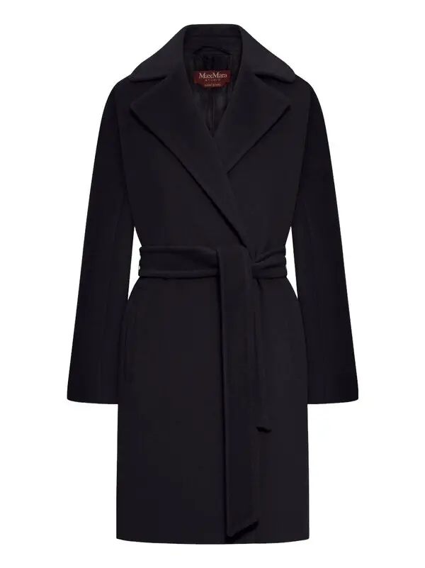 Max Mara Wool Coat - Black
