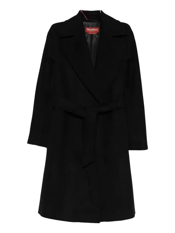 Max Mara Wool Coat - Black