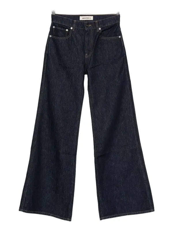 SEMICOUTURE Denim Cotton Jeans - Blue