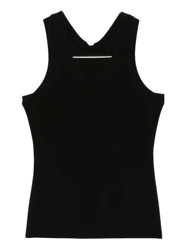 Norma Kamali Sleeveless Top - Black