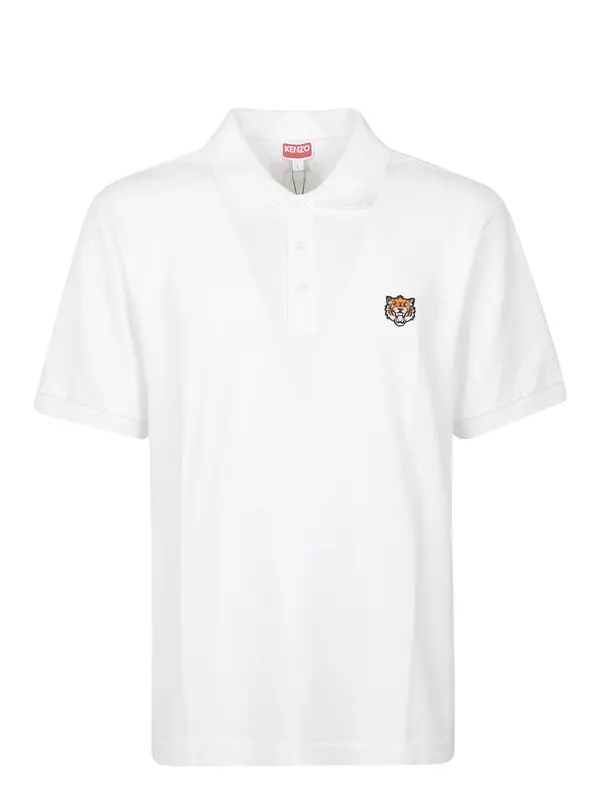 Kenzo Cotton Polo Shirt - White