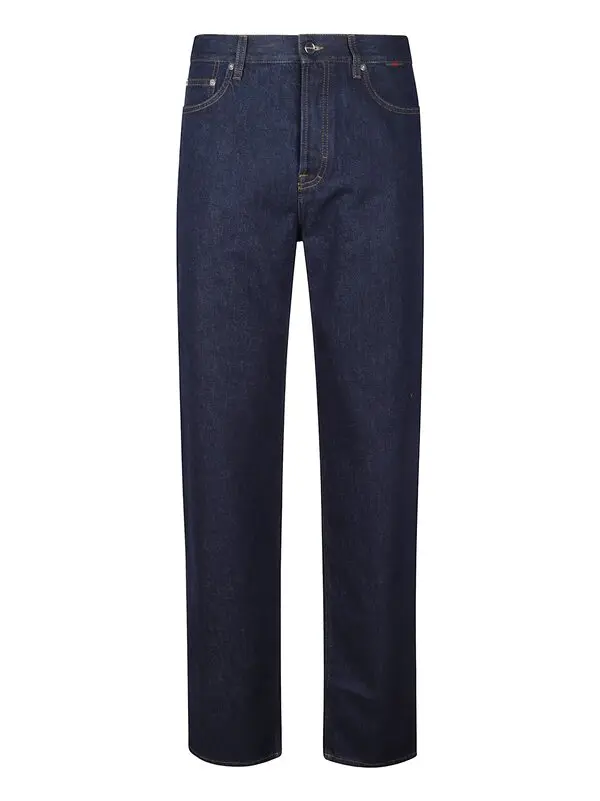 Gucci Jeans With Logo - Blue