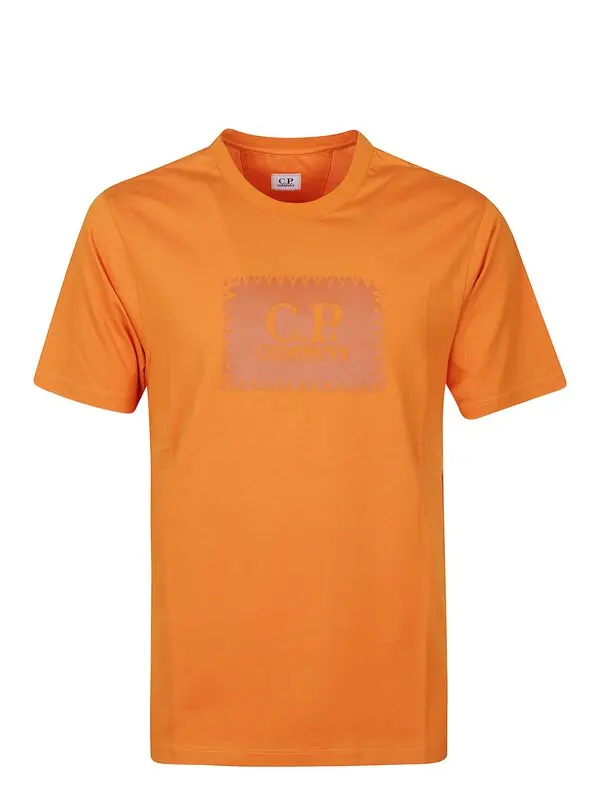 C.P. COMPANY C. P. Company Cotton T-shirt - Orange