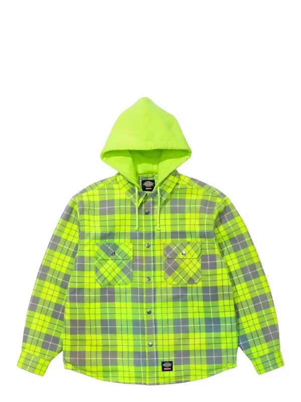 Supreme X Dickies Hooded Shirt - Green