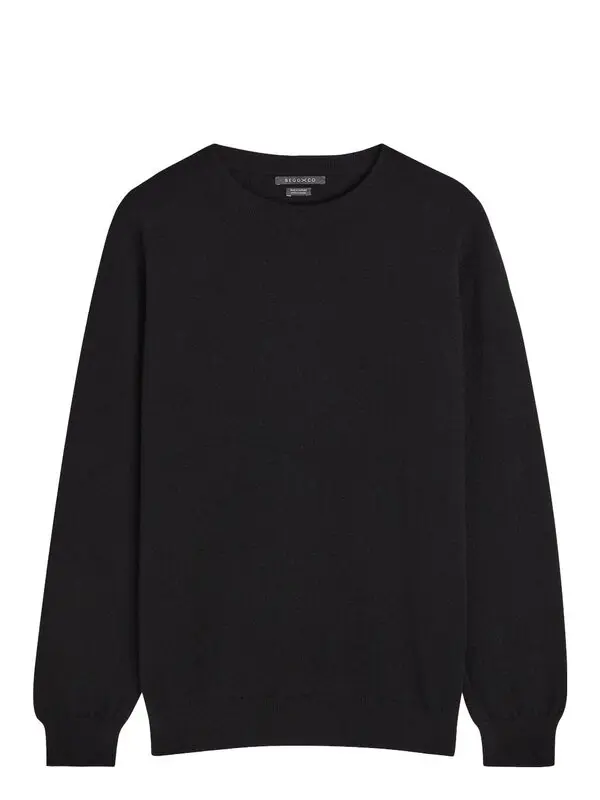 BEGG X CO Heriot Cashmere Jumper - Black
