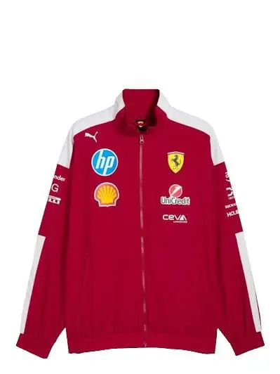 PUMA Scuderia Ferrari Drivers T7 Oversize Jacket - Red (2025)