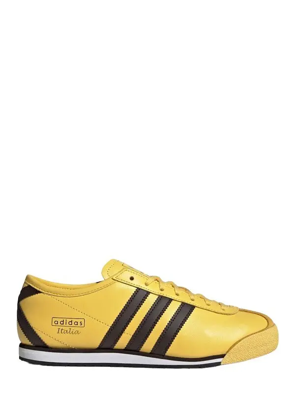 Adidas Italia 70s Sneakers - Spring Yellow/dark Brown/core Black