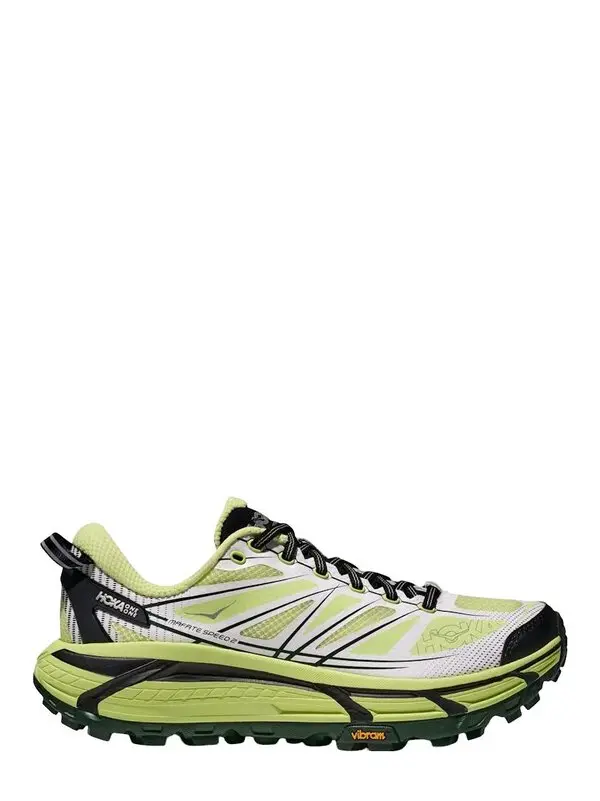 Hoka One One Mafate Speed 2 Sneakers - Honeydew/white