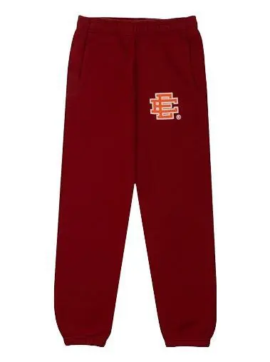 ERIC EMANUEL Ee Basic Cuffed Sweatpant - Red/orange