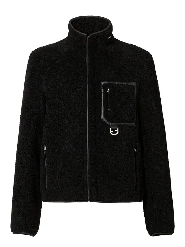 Fendi Reversible Shearling Blouson - Black