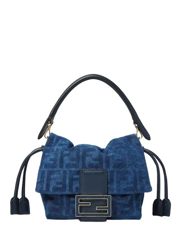 Fendi Mamma Baguette Bag - Blue