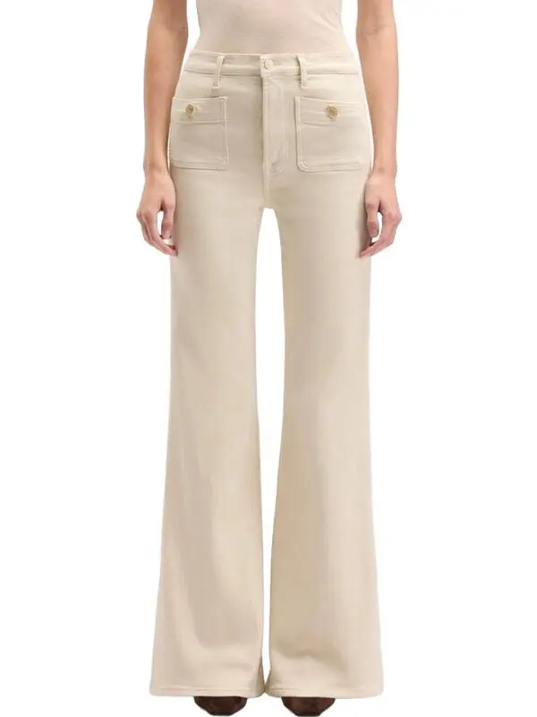 SEVEN Modern Dojo High-waist Flare Jeans - Colored Luxe Vi