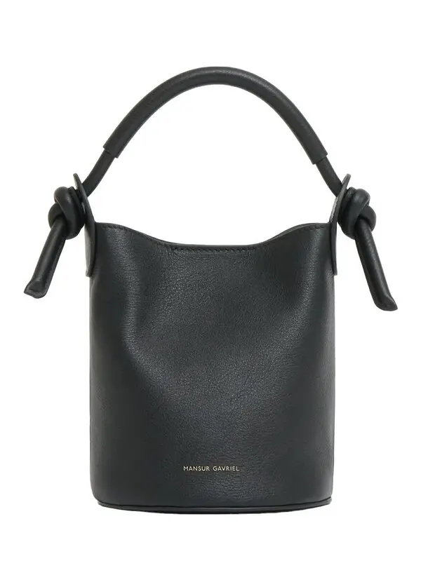 MANSUR GAVRIEL Mini Mini Fortuna Bucket Bag - Black