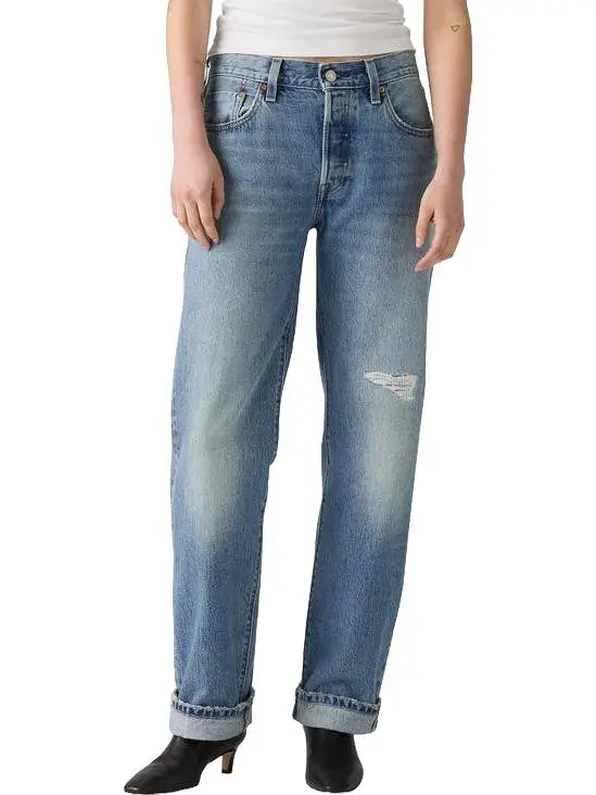 LEVI'S 501® '90s Straight Leg Jeans - Fresh Plan Selvedge