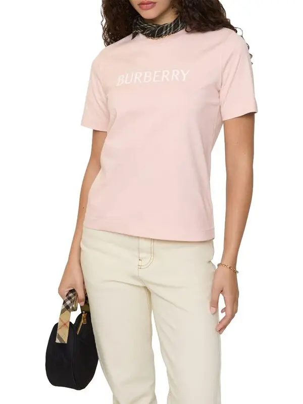 Burberry Logo Graphic T-shirt - Bouquet