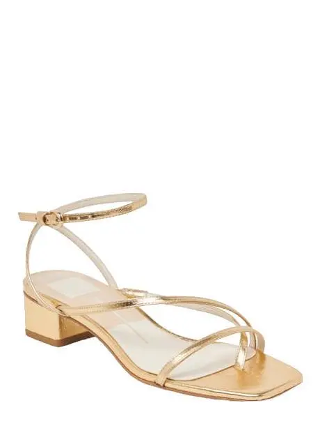 Dolce Vita Karlos Ankle Strap Sandal - Gold Metallic Stella