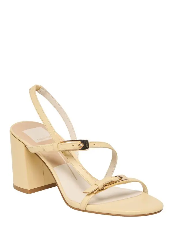 Dolce Vita Faye Slingback Sandal - Warm Natural Leather