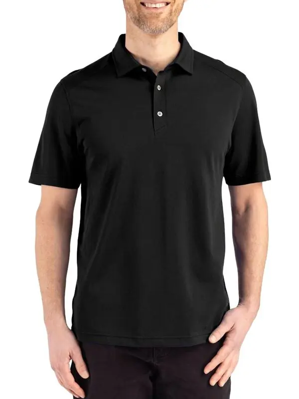 Cutter & Buck Advantage Refresh Epic Confidence Performance Polo - Black
