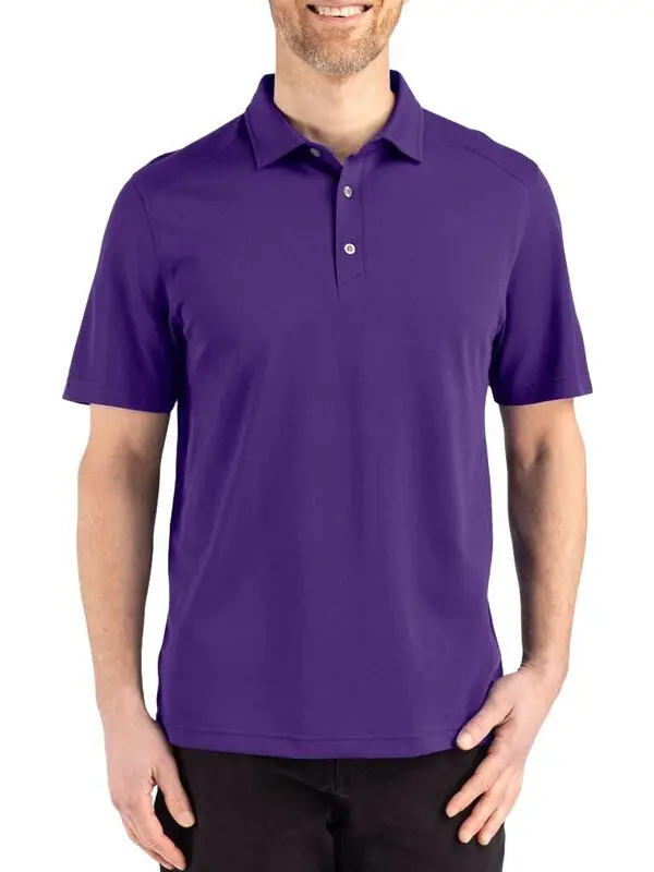 Cutter & Buck Advantage Refresh Epic Confidence Performance Polo - College Purple